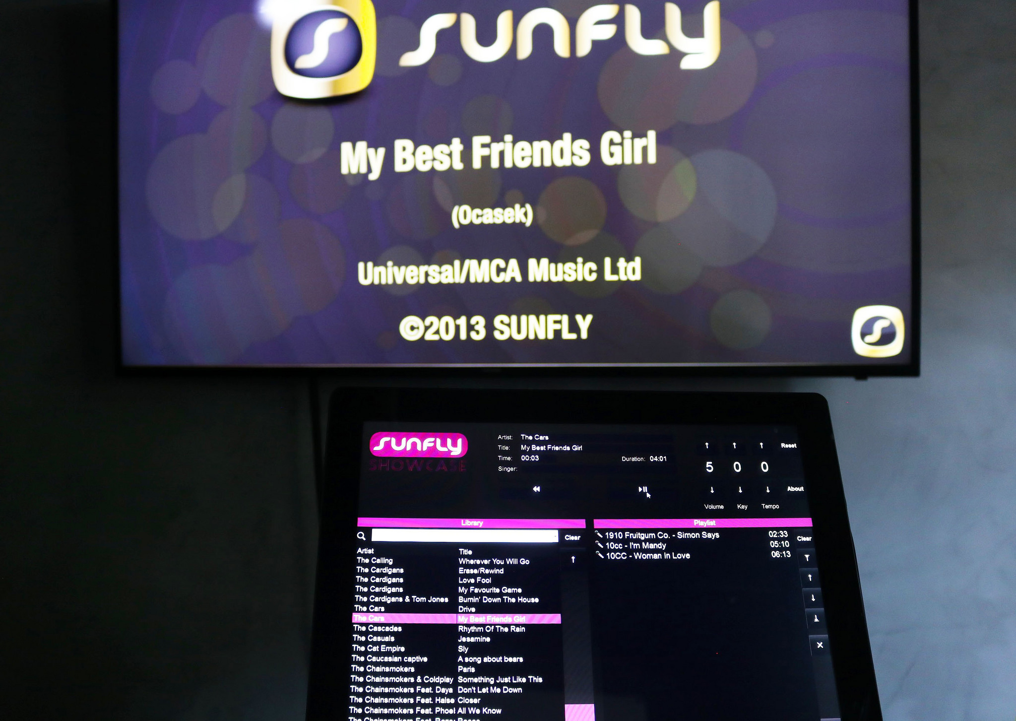 Sunfly Showcase Karaoke System